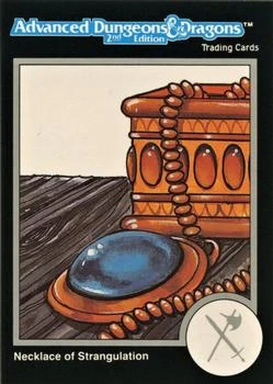 Necklace of Strangulation (1991 Card Set) | Advanced Dungeons & Dragons ...