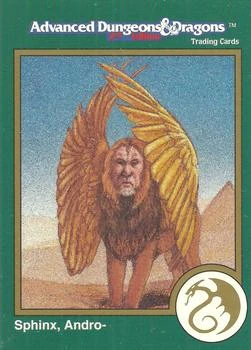 Sphinx, Andro- (1993 Card Set) | Advanced Dungeons & Dragons 2nd ...