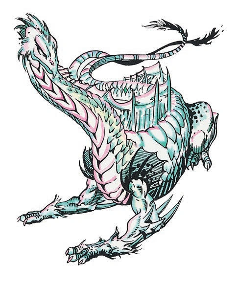 Crystal Dragon (Creature) | Advanced Dungeons & Dragons 2nd Edition ...