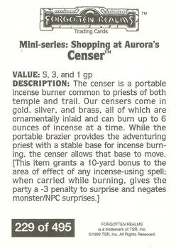 Censer (1993 Card Set) | Advanced Dungeons & Dragons 2nd Edition Wiki | Fandom