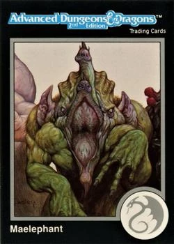 Maelephant (1991 Card Set) | Advanced Dungeons & Dragons 2nd Edition Wiki | Fandom