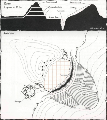 The Natural Arena at Raam (CGH) | Advanced Dungeons & Dragons 2nd ...