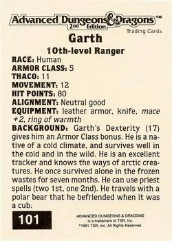 Garth (1991 Card Set) | Advanced Dungeons & Dragons 2nd Edition Wiki ...