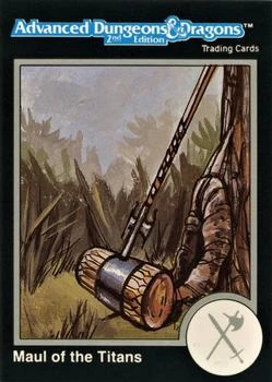 Maul of the Titans (1991 Card Set) | Advanced Dungeons & Dragons 2nd ...