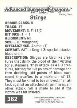 Stirge (1992 Card Set) | Advanced Dungeons & Dragons 2nd Edition Wiki ...