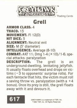 Grell (1992 Card Set) | Advanced Dungeons & Dragons 2nd Edition Wiki ...
