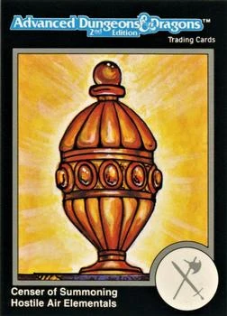 Censer of Summoning Hostile Air Elementals (1991 Card Set) | Advanced ...