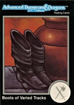 Boots of Varied Tracks (1991 Card Set) | Advanced Dungeons & Dragons ...