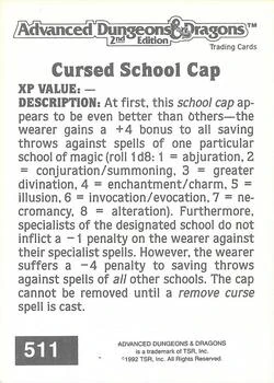 Cursed School Cap (1992 Card Set) | Advanced Dungeons & Dragons 2nd ...