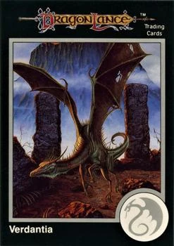 Verdantia, Green Dragon (1991 Card Set) | Advanced Dungeons & Dragons ...