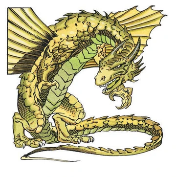 Copper Dragon From Dungeons And Dragons
