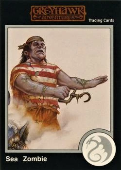 Sea Zombie (1991 Card Set) | Advanced Dungeons & Dragons 2nd Edition ...