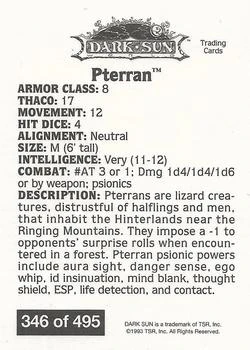 Pterran (1993 Card Set) | Advanced Dungeons & Dragons 2nd Edition Wiki ...