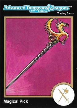 Cursed Pick of Earth Parting (1992 Card Set) | Advanced Dungeons ...