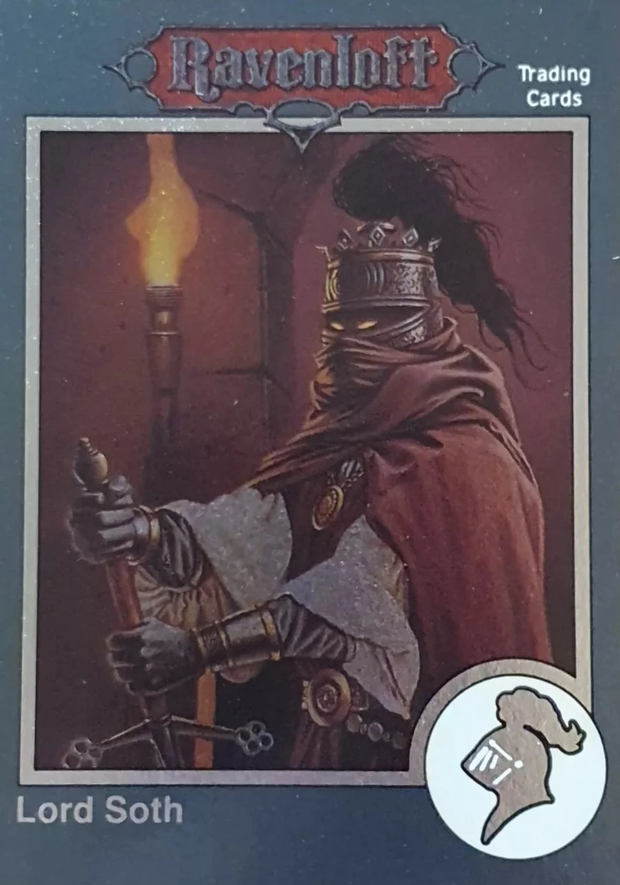Lord Soth (1993 Rare Card Set) | Advanced Dungeons & Dragons 2nd ...