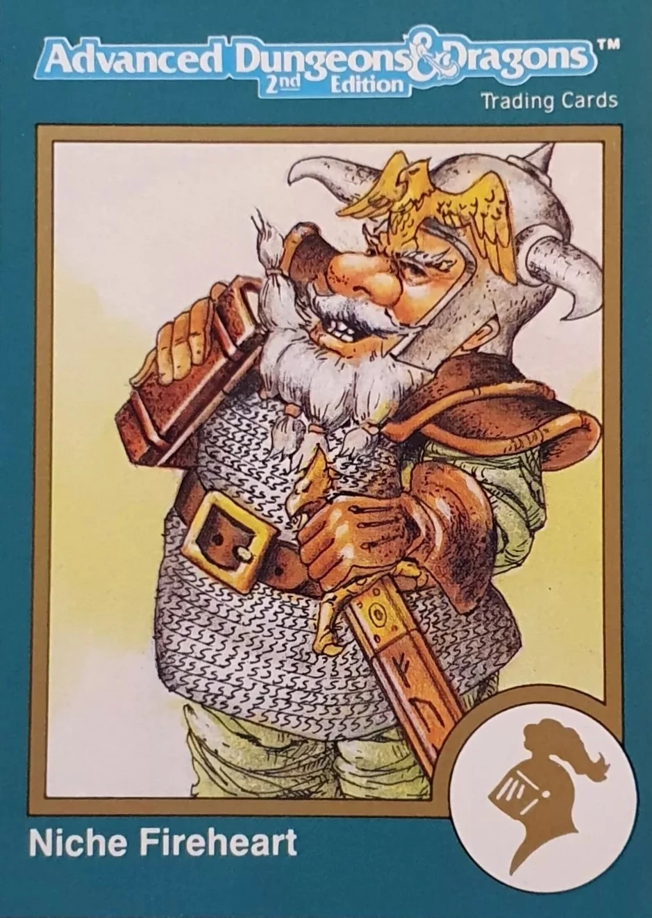 Niche Fireheart (1993 Rare Card Set) | Advanced Dungeons & Dragons 2nd ...
