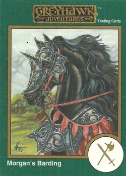 Morgan's Half Plate Horse Barding +1 (1993 Card Set) | Advanced ...