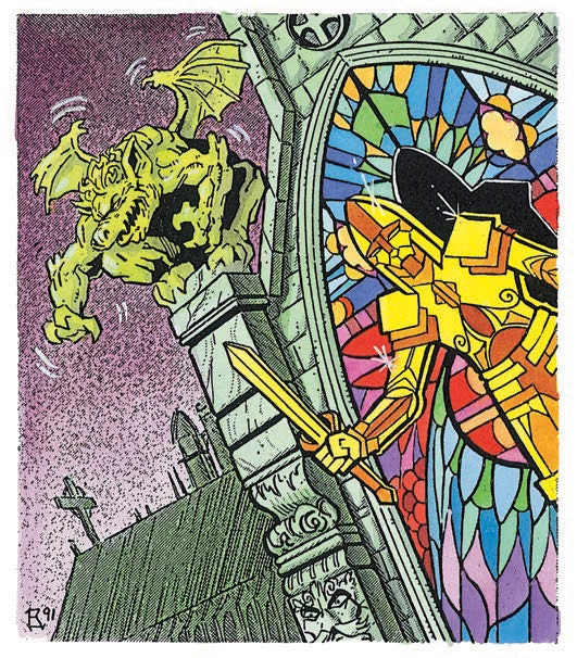 Glass and Gargoyle Golem | Advanced Dungeons & Dragons 2nd Edition Wiki ...