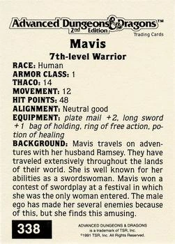 Mavis (1991 Card Set) | Advanced Dungeons & Dragons 2nd Edition Wiki ...