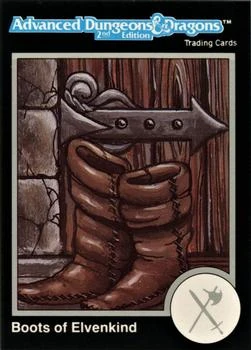Boots of Elvenkind (1991 Card Set) | Advanced Dungeons & Dragons 2nd ...