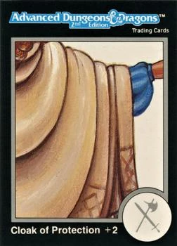 Cloak of Protection +2 (1991 Card Set) | Advanced Dungeons & Dragons ...