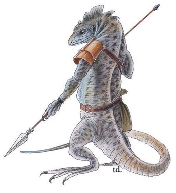 Troglodyte (Creature) | Advanced Dungeons & Dragons 2nd Edition Wiki ...