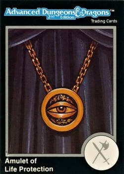 Amulet of Life Protection (1991 Card Set) | Advanced Dungeons & Dragons ...