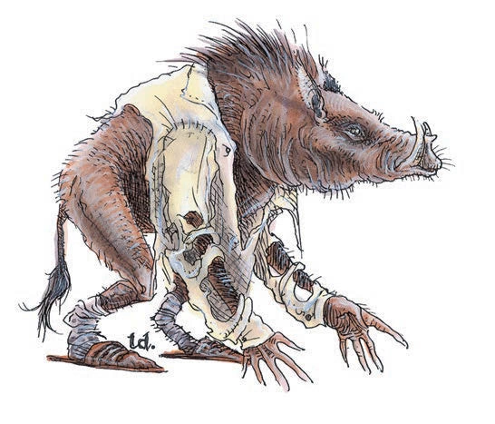Wereboar | Advanced Dungeons & Dragons 2nd Edition Wiki | Fandom