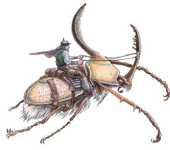 Giant Beetle | Advanced Dungeons & Dragons 2nd Edition Wiki | Fandom