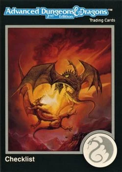 Checklist: 18–78 (1991 Card Set) | Advanced Dungeons & Dragons 2nd ...