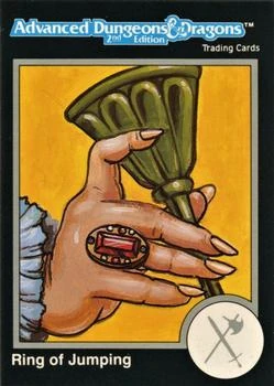 Ring of Jumping (1991 Card Set) | Advanced Dungeons & Dragons 2nd ...