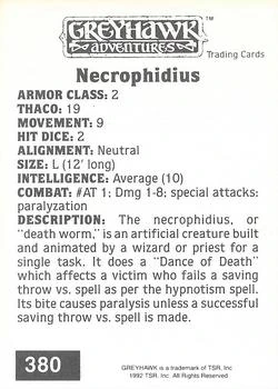 Necrophidius (1992 Card Set) | Advanced Dungeons & Dragons 2nd Edition ...