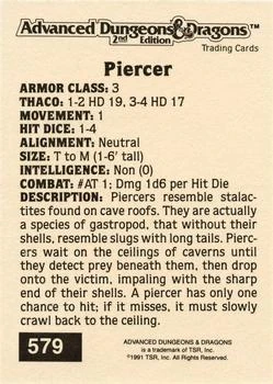 Piercer (1991 Card Set) | Advanced Dungeons & Dragons 2nd Edition Wiki ...