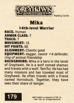 Mika (1991 Card Set) | Advanced Dungeons & Dragons 2nd Edition Wiki ...