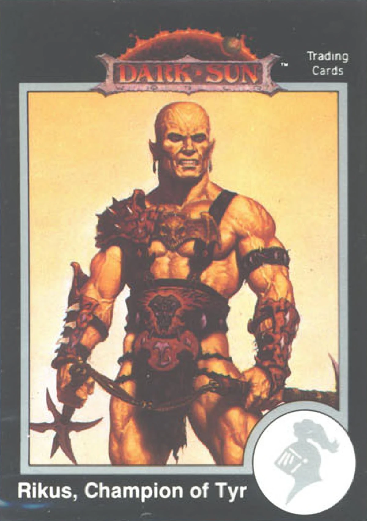 Rikus, Champion of Tyr (1992 Card Set) | Advanced Dungeons & Dragons ...