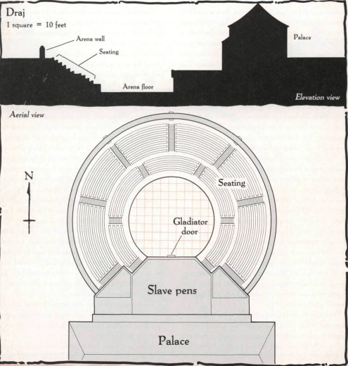 The Palace of Gladiatorial Combat in Draj (CGH) | Advanced Dungeons ...