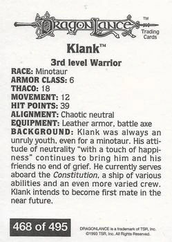 Klank (1993 Card Set) | Advanced Dungeons & Dragons 2nd Edition Wiki ...