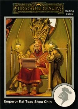 Emperor Kai Tsao Shou Chin (1991 Card Set) | Advanced Dungeons ...