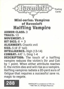 Halfling Vampire (1992 Card Set) | Advanced Dungeons & Dragons 2nd ...
