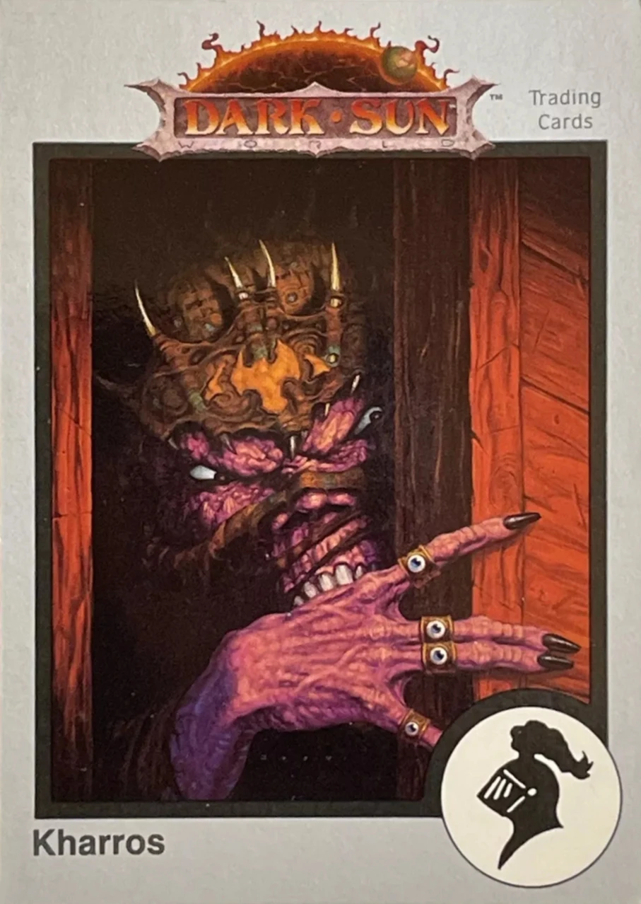 Kharros Patesh (1992 GCP Card Set) | Advanced Dungeons & Dragons 2nd ...