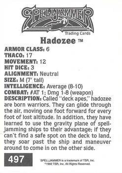 Hadozee (1992 Card Set) | Advanced Dungeons & Dragons 2nd Edition Wiki ...
