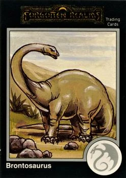 Brontosaurus (1991 Card Set) | Advanced Dungeons & Dragons 2nd Edition ...