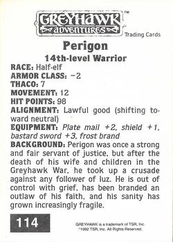 Perigon (1992 Card Set) | Advanced Dungeons & Dragons 2nd Edition Wiki ...