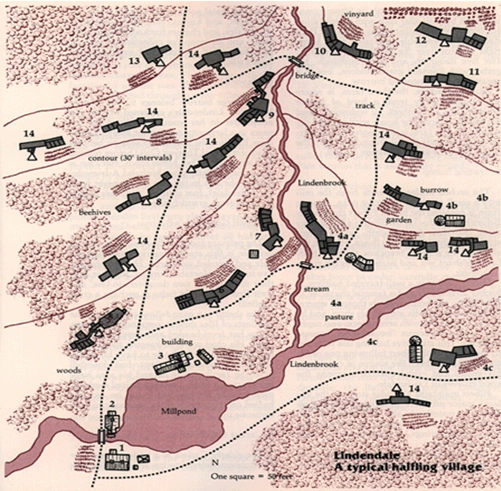 Description of Lindendale (CBGH) | Advanced Dungeons & Dragons 2nd ...
