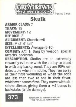 Skulk (1992 Card Set) | Advanced Dungeons & Dragons 2nd Edition Wiki ...