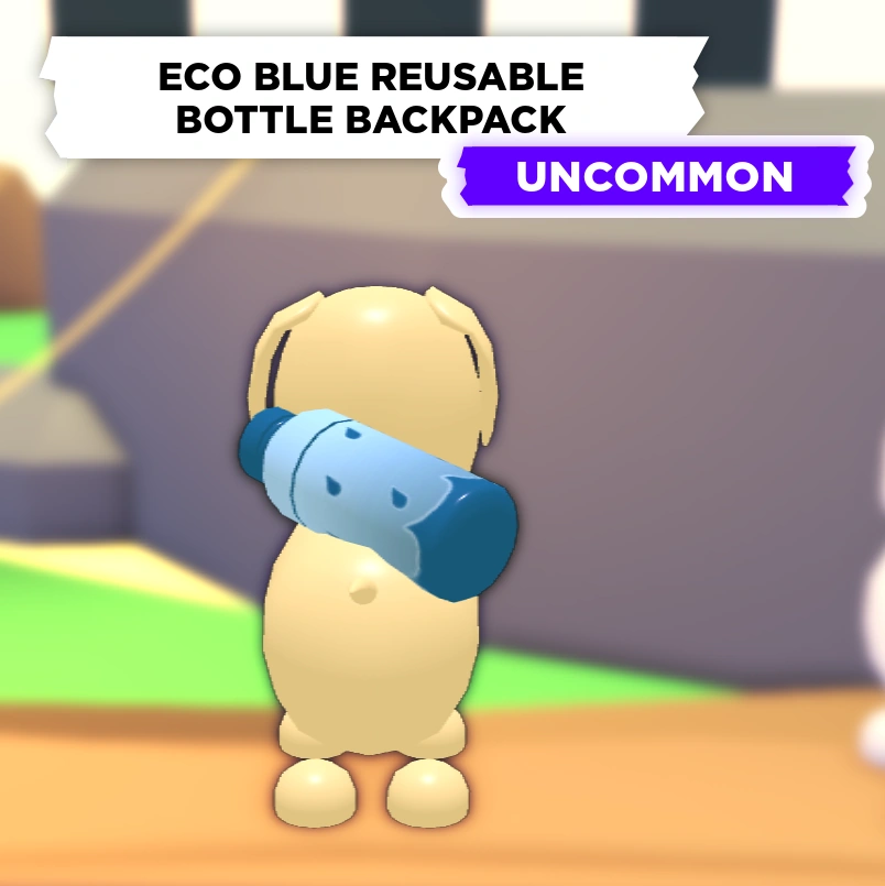 Eco Blue Reusable Bottle Backpack | Adopt Me! Wiki | Fandom