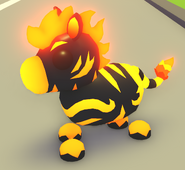 Flaming Zebra | Adopt Me! Wiki | Fandom