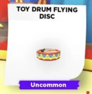 Toy Drum Flying Disc | Adopt Me! Wiki | Fandom