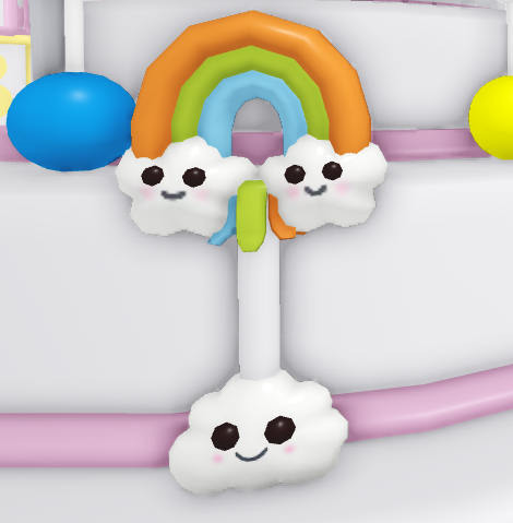 Clouds & Rainbow Rattle | Adopt Me! Wiki | Fandom