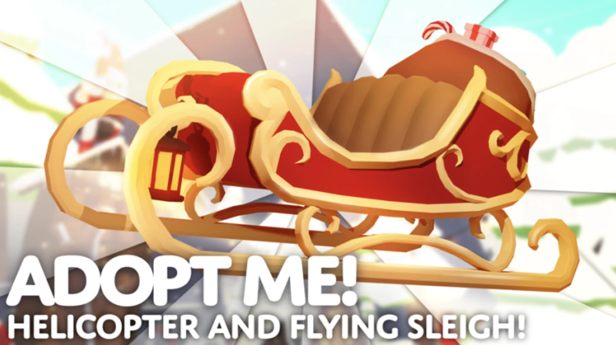 Festive Deliveries Sleigh | Adopt Me! Wiki | Fandom